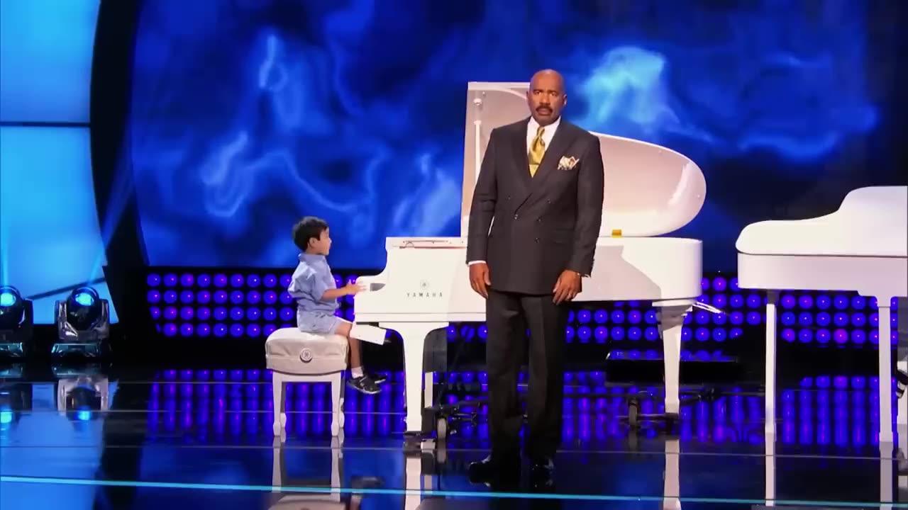 Child Piano Prodigy Evan Le! - One News Page VIDEO