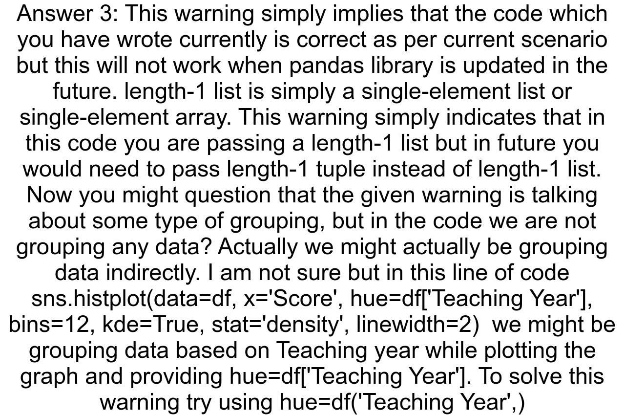 Seaborn Futurewarning Caused By Pandas Dataframe One News Page Video