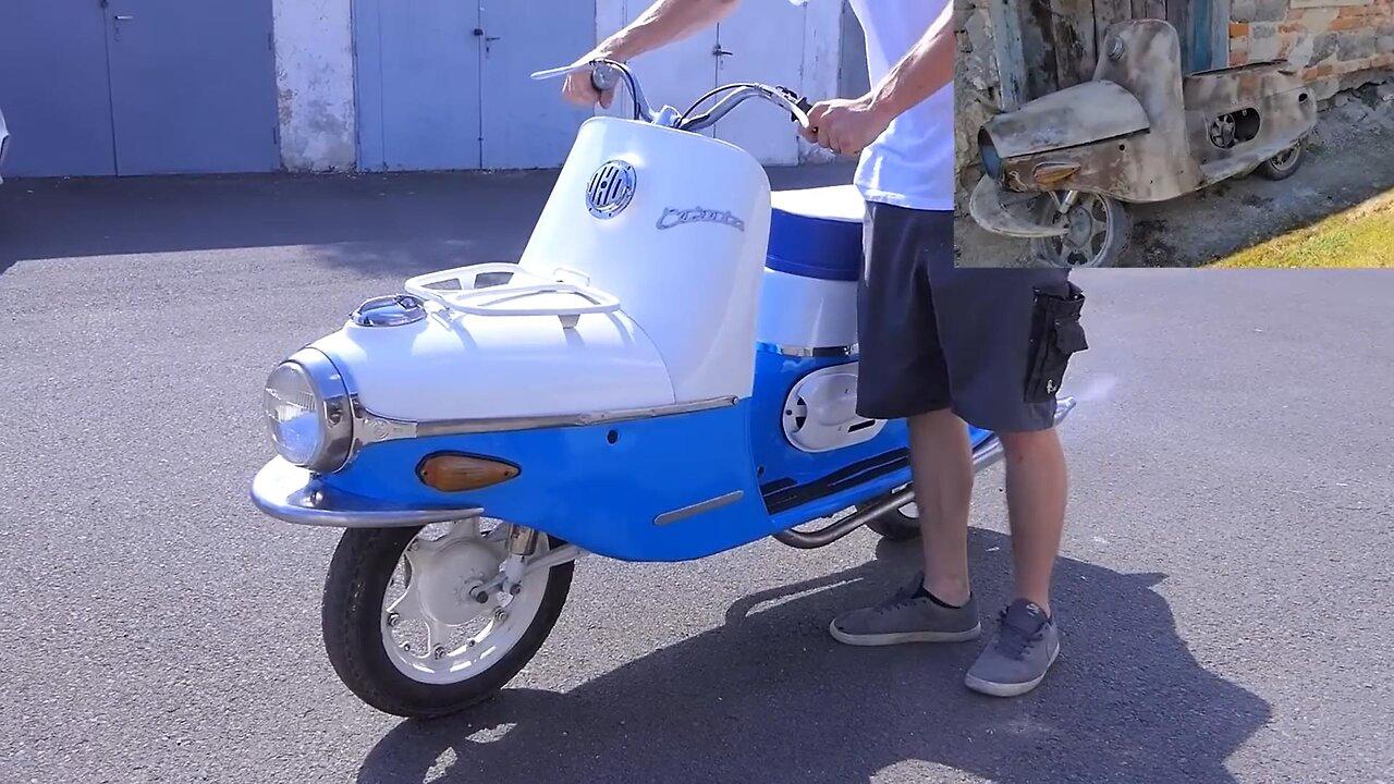Restoration Rusty Old Scooter - Full Restoration - One News Page VIDEO