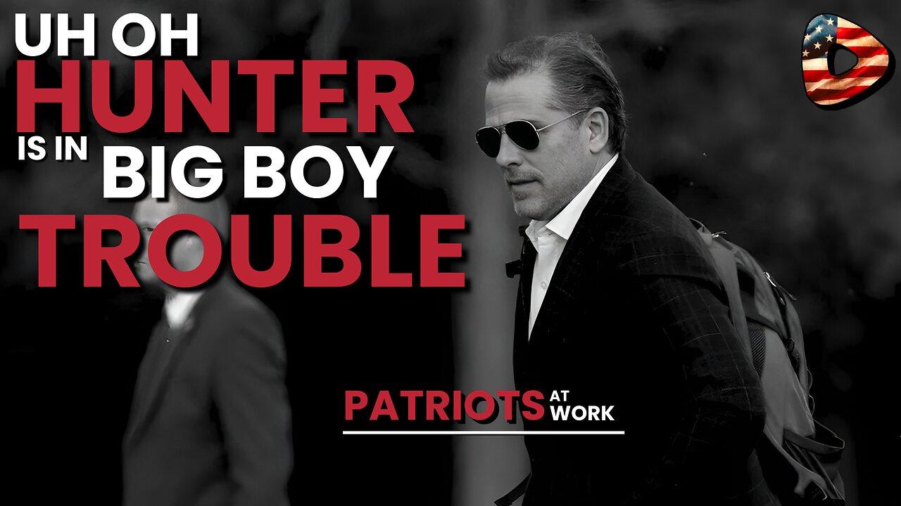 Uh Oh! Hunter is in BIG BOY TROUBLE | Hunter - One News Page VIDEO