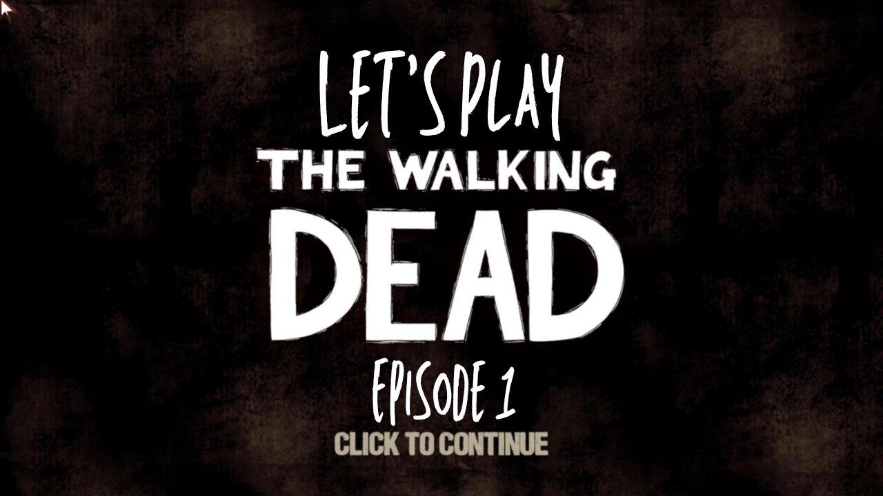 Let's Play The Waling Dead Episode 1 - One News Page VIDEO