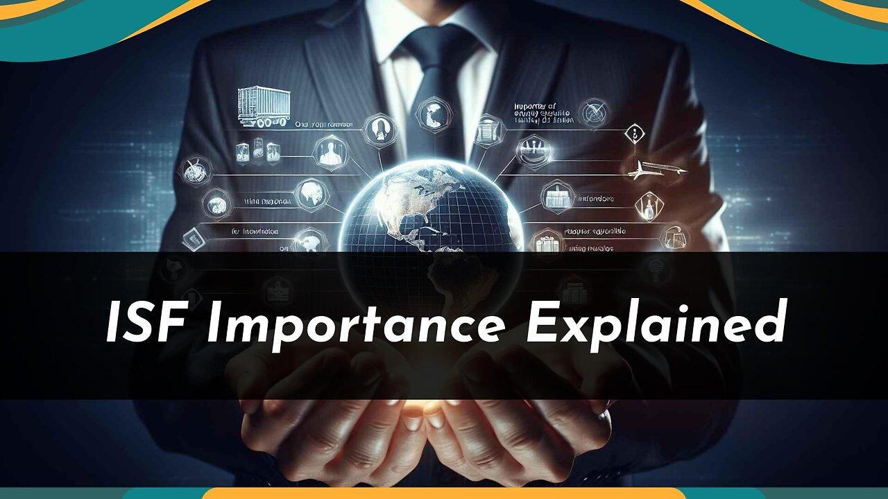 How Importer Security Filing (ISF) Prevents - One News Page VIDEO