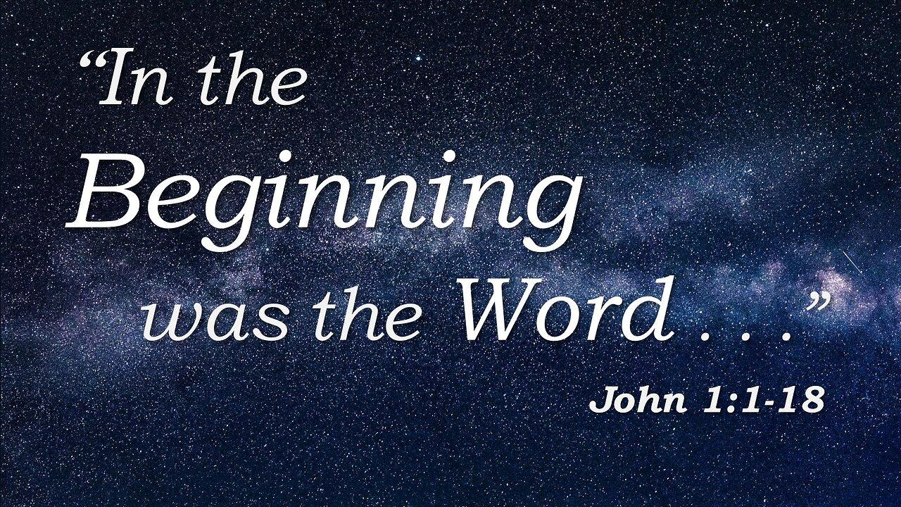 in the beginning was the word - One News Page VIDEO