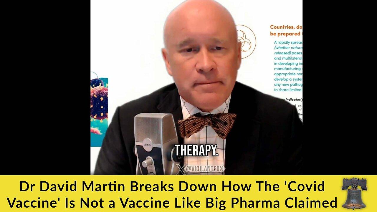 Dr David Martin Breaks Down How The 'Covid - One News Page VIDEO