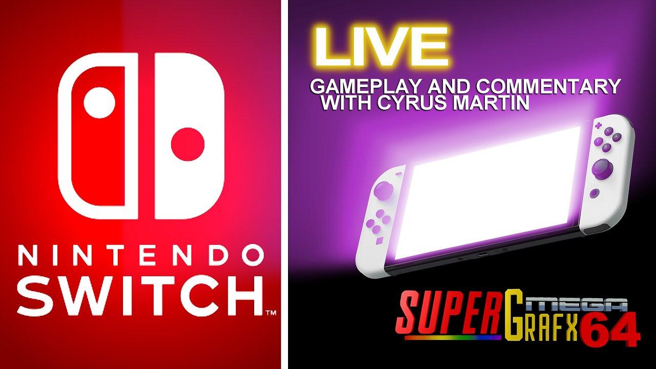 NINTENDO SWITCH LIVE WITH CYRUS MARTIN - One News Page VIDEO