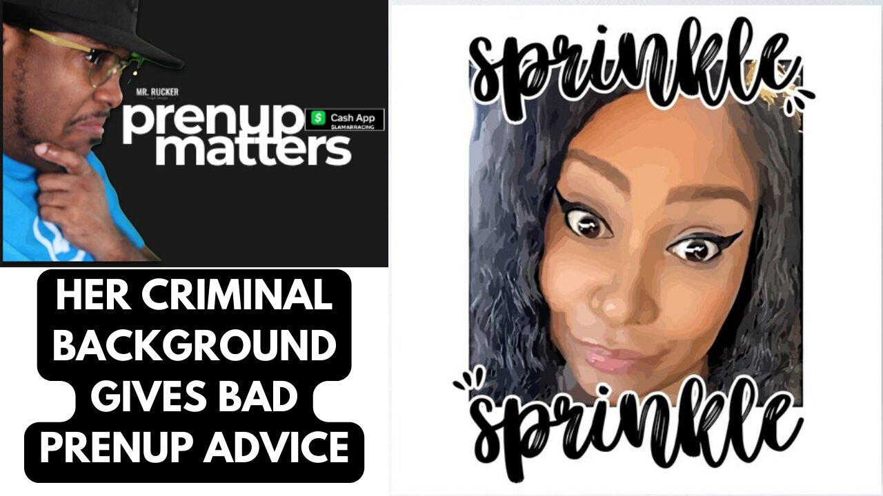 PRENUPS MATTERS!: Sprinkle, Sprinkle lady is - One News Page VIDEO