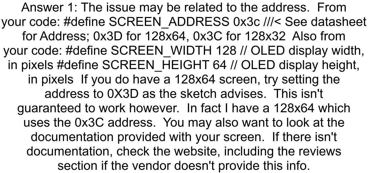 SSD1306 OLED screen on ESP32 using Arduino IDE - One News Page VIDEO