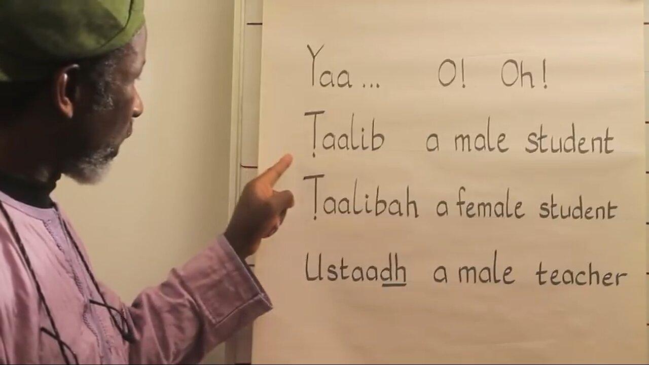 Lesson Six Arabic From The Beginning One News Page Video