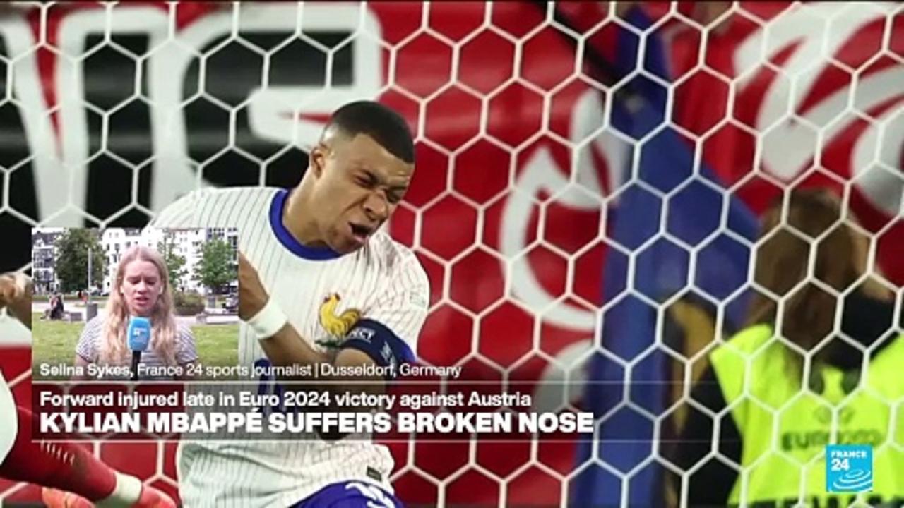 Kylian Mbappé's nose injury places doubt on his - One News Page VIDEO