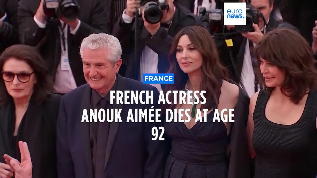 Iconic French actress Anouk Aimée dies aged 92 - One News Page VIDEO