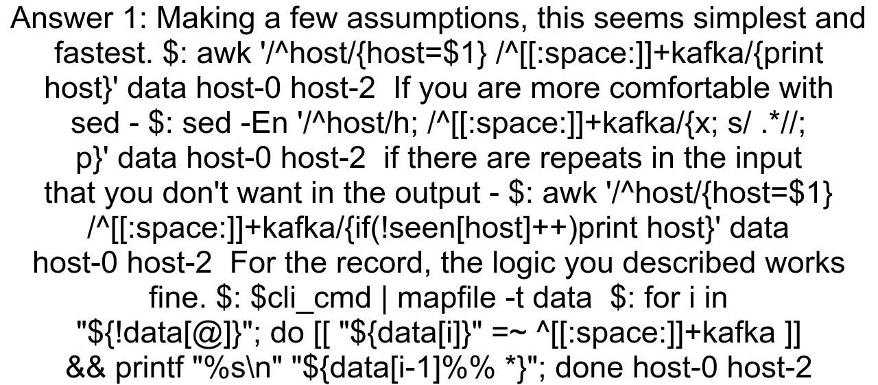 How do we select only particular word in bash - One News Page VIDEO