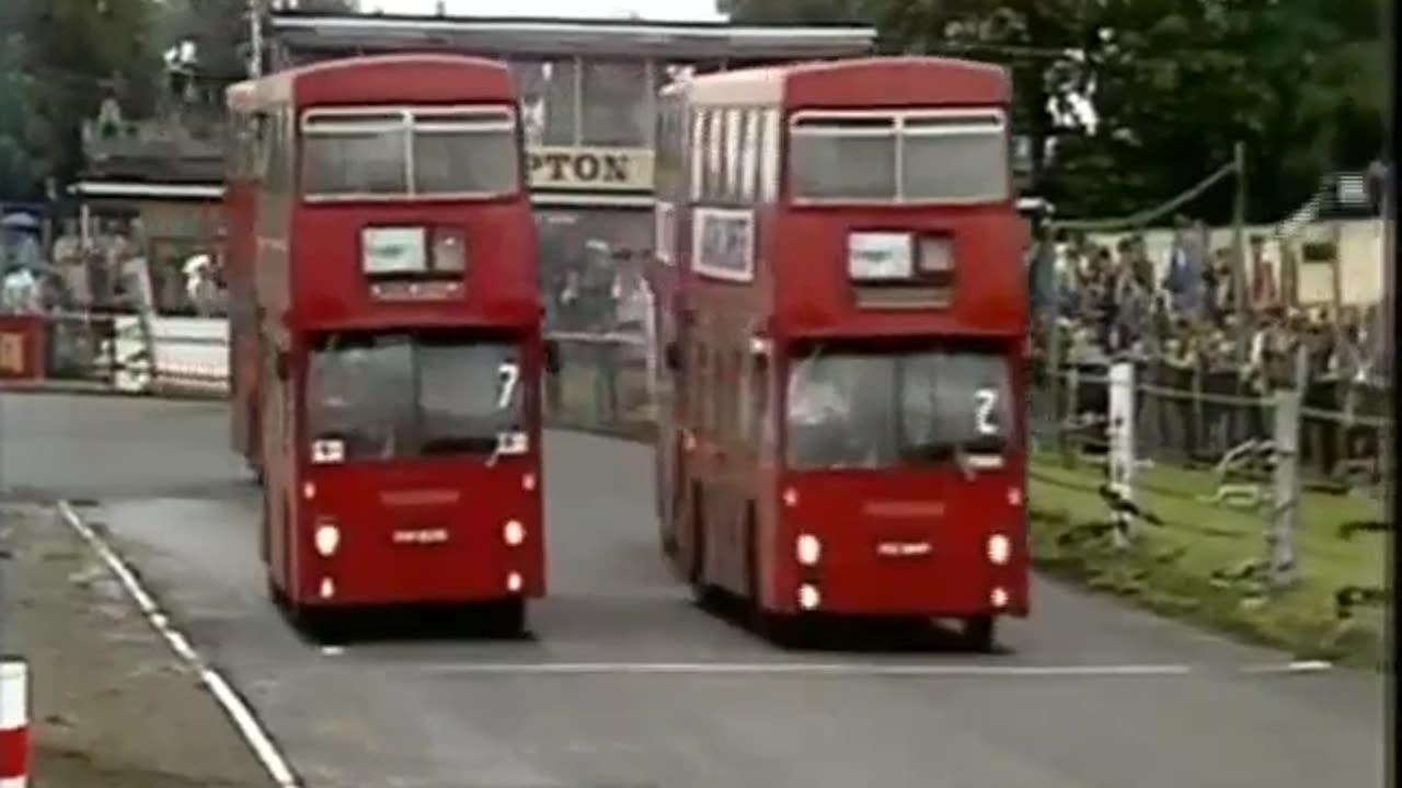 World of Sport - Double Deck Bus Racing - 1982 - One News Page VIDEO