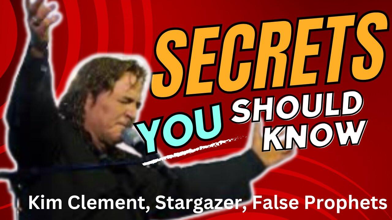 Secrets You Should Know: Kim Clement, Star - One News Page VIDEO