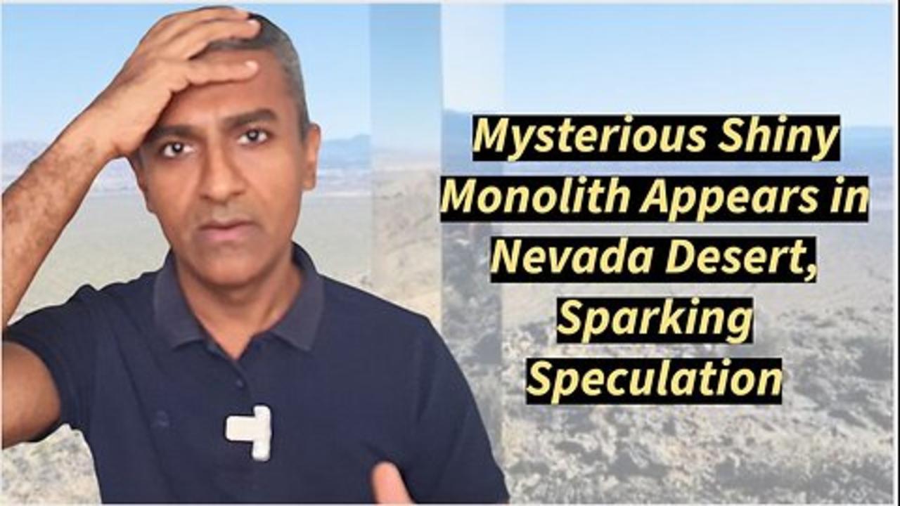 Mysterious Shiny Monolith Appears in Nevada - One News Page VIDEO