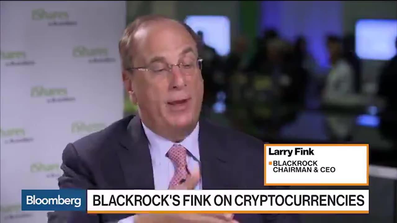 BLACKROCK CEO LARRY FINK: "IF WE CREATED A - One News Page VIDEO