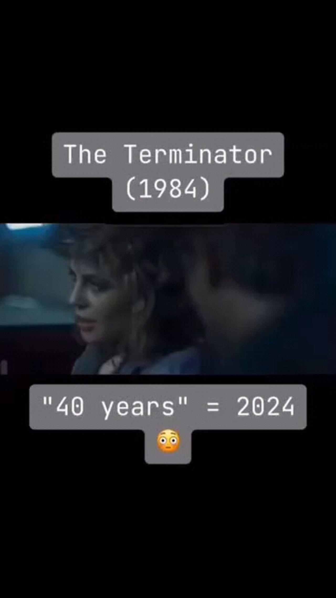Terminator 1984 40 year Prediction the - One News Page VIDEO