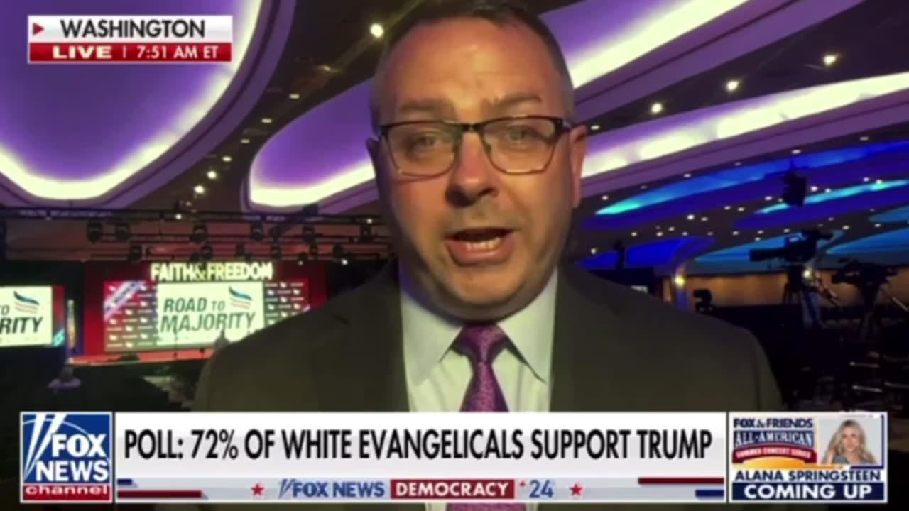 Growing evangelical support for Trump - One News Page VIDEO