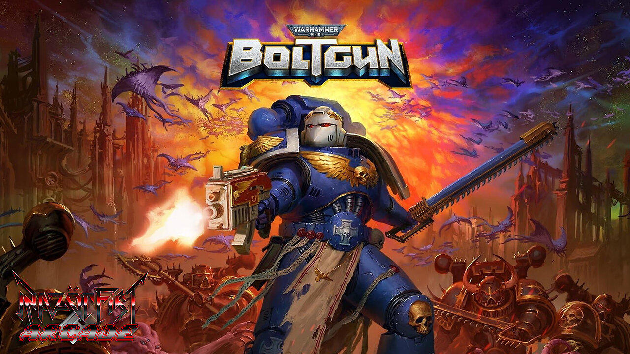 RazörFist Arcade: Warhammer 40K BOLTGUN - One News Page VIDEO