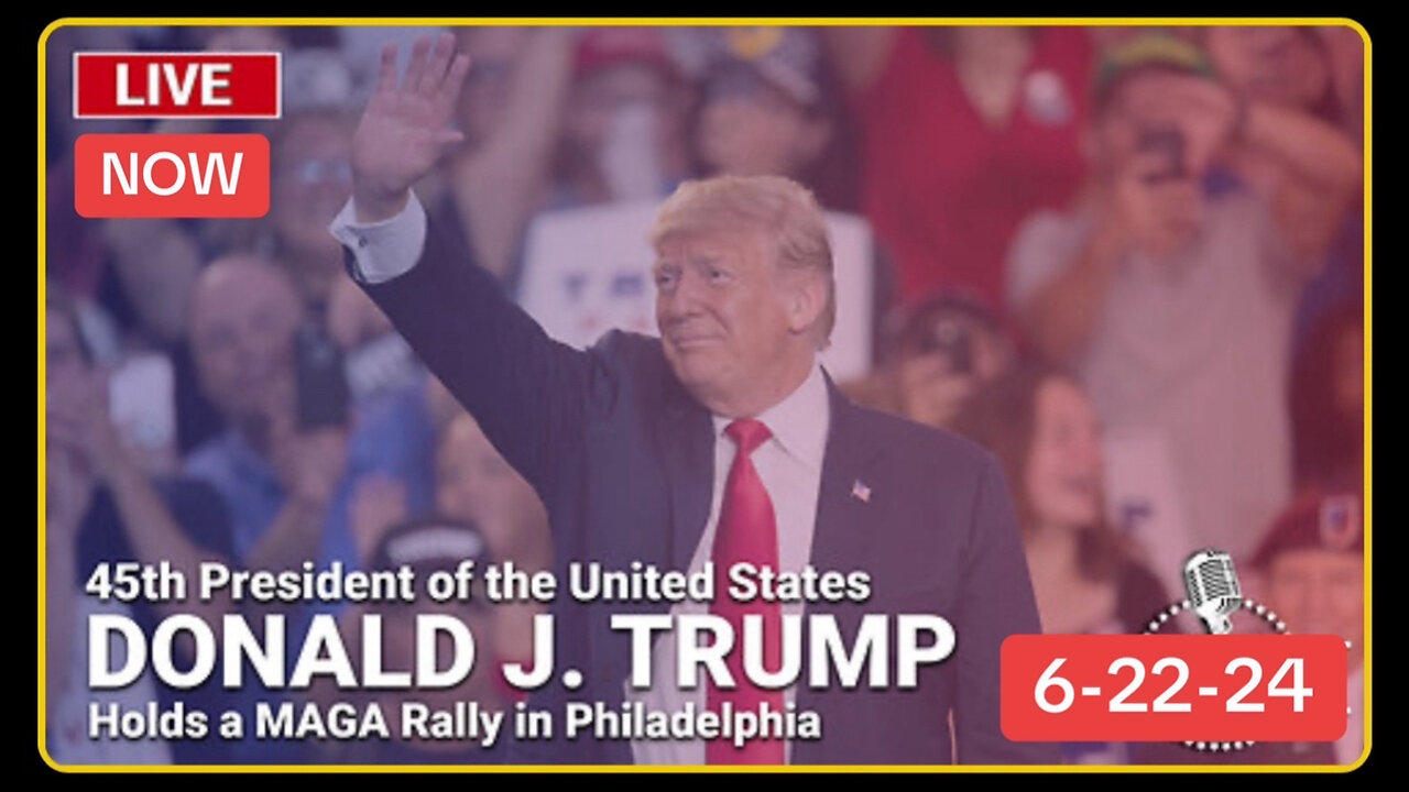 LIVE: President Trump Holds a MAGA Rally in - One News Page VIDEO