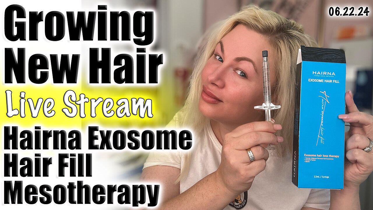 Live Growing New Hair with Hairna Exosome Hair - One News Page VIDEO