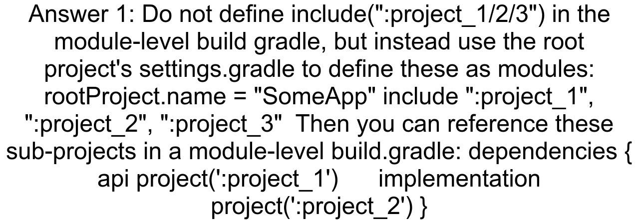 gradle project as a dependency - One News Page VIDEO