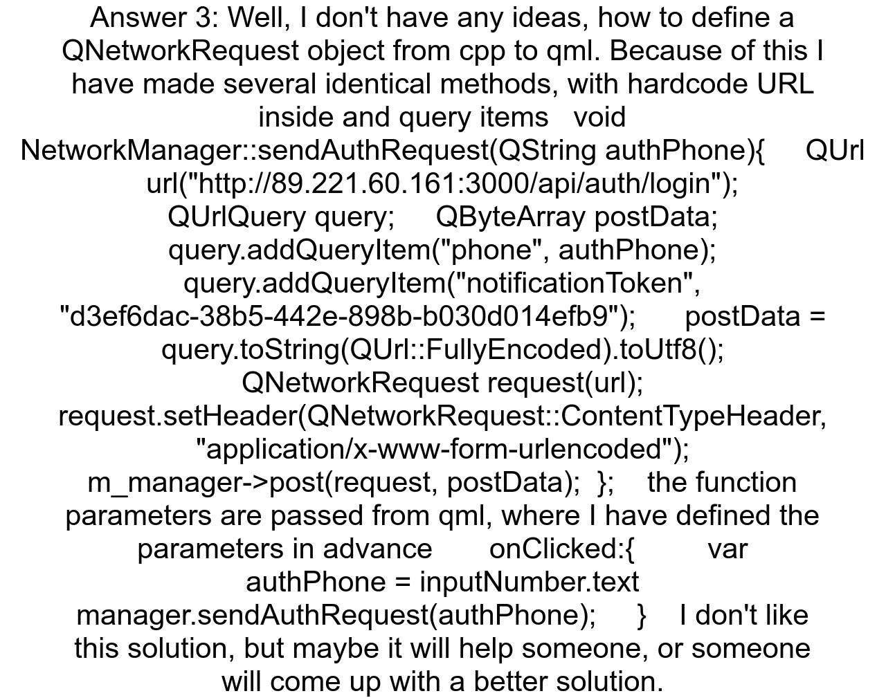 How To Define Qnetworkrequest Object From Cpp To One News Page Video