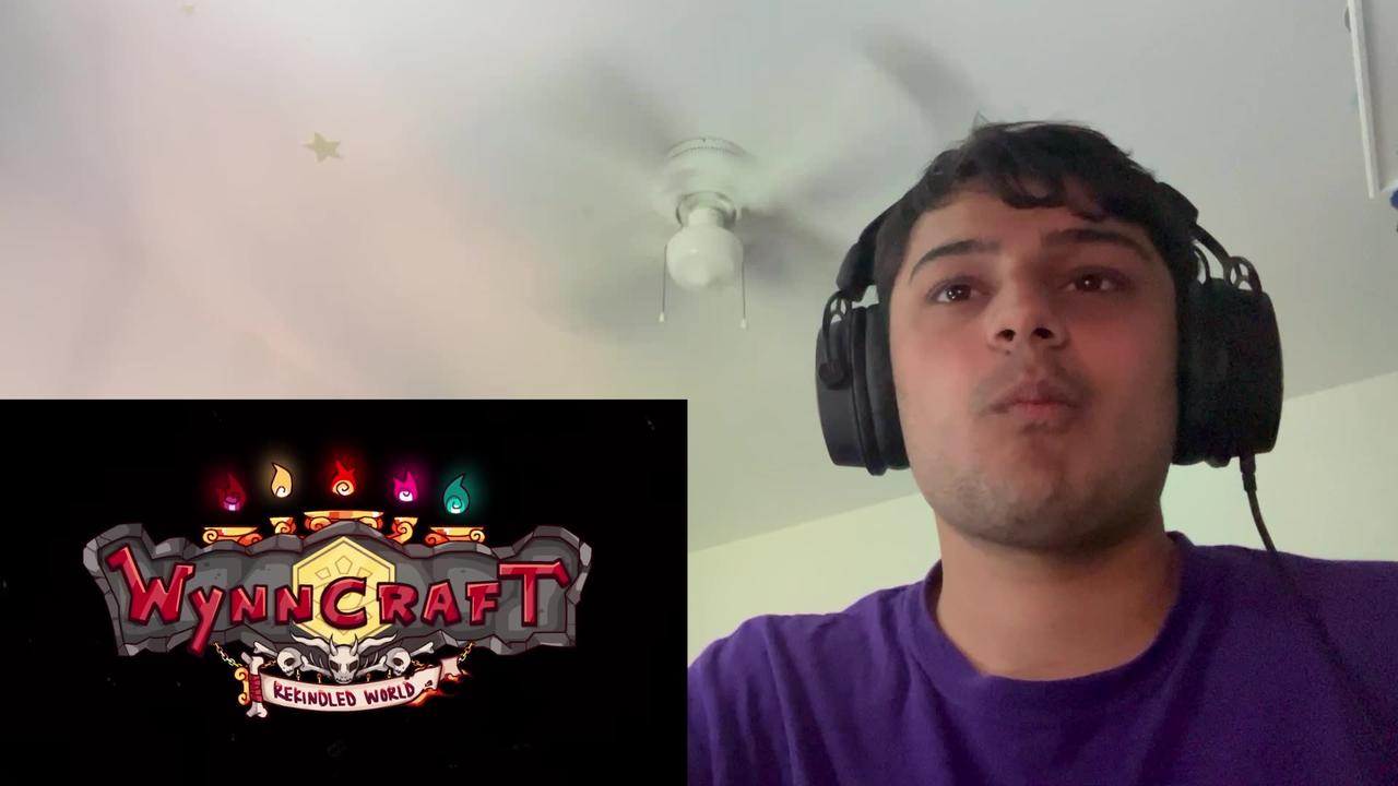 Sarfnic Reacts - Wynncraft Rekindled World - One News Page VIDEO