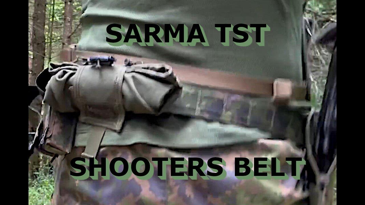VARUSTELEKA SARMA TST SHOOTERS BELT - One News Page VIDEO