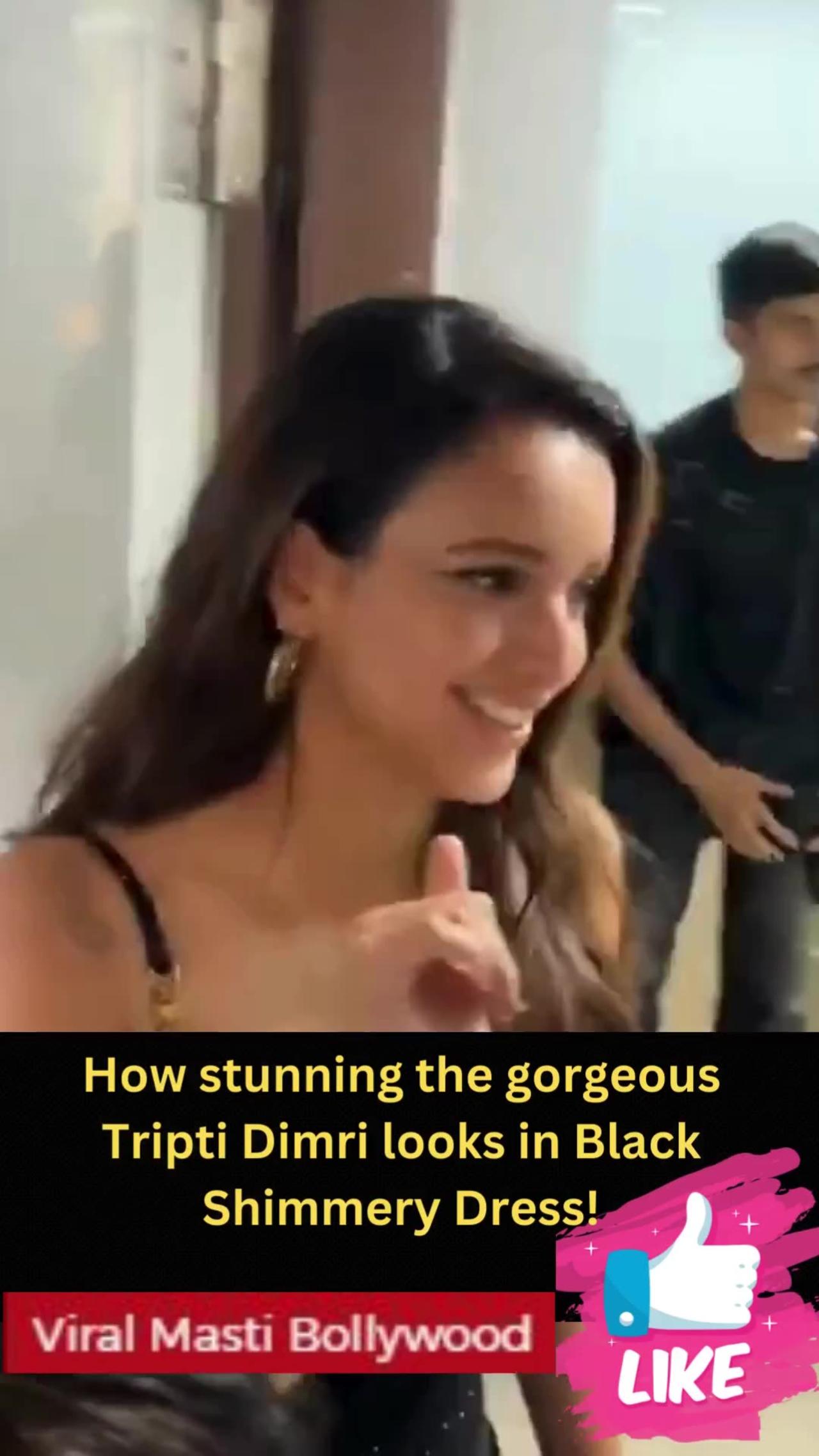 How stunning the gorgeous Tripti Dimri looks in - One News Page VIDEO