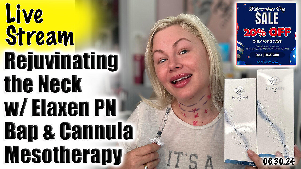 Live Rejuvenating my Neck with Elaxen PN, - One News Page VIDEO