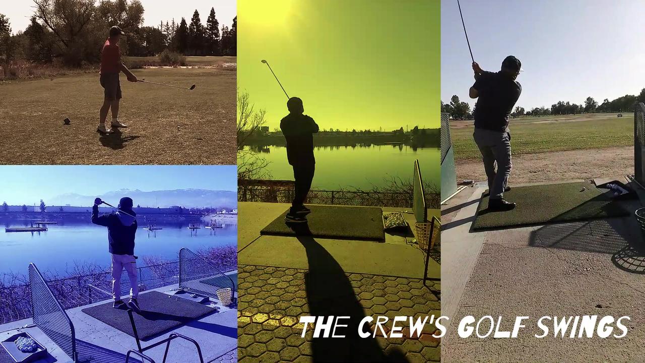 The Crew's Golf Swings - One News Page VIDEO