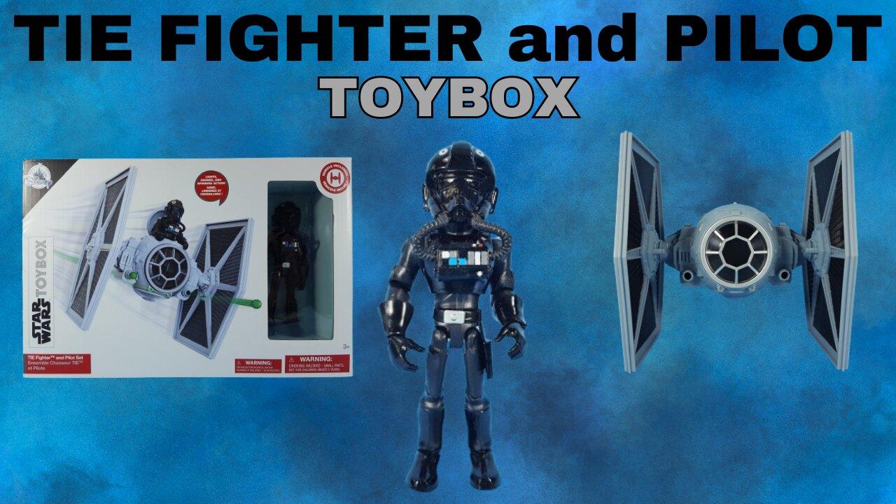 Star Wars TIE Fighter and Pilot Set Toybox - One News Page VIDEO