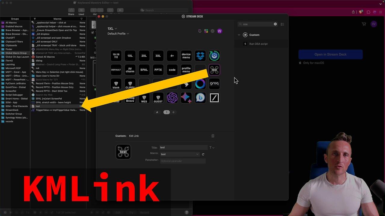 Keyboard Maestro should be your StreamDeck Macro - One News Page VIDEO