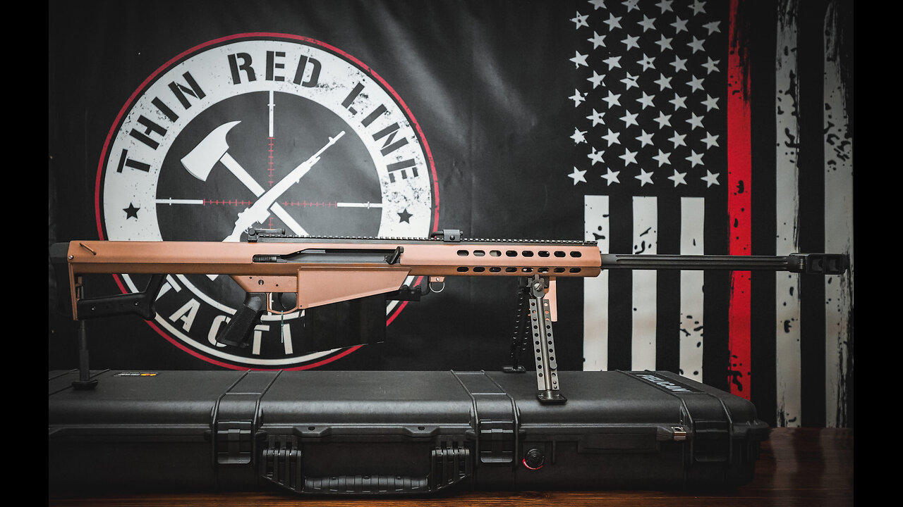 Barrett Model 82A1 50 BMG Tan Rifle 14031 - One News Page VIDEO