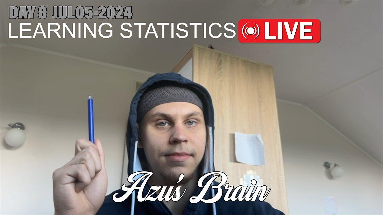 LEARNING STATS LIVE - DAILY STREAM #8 JOIN & - One News Page VIDEO