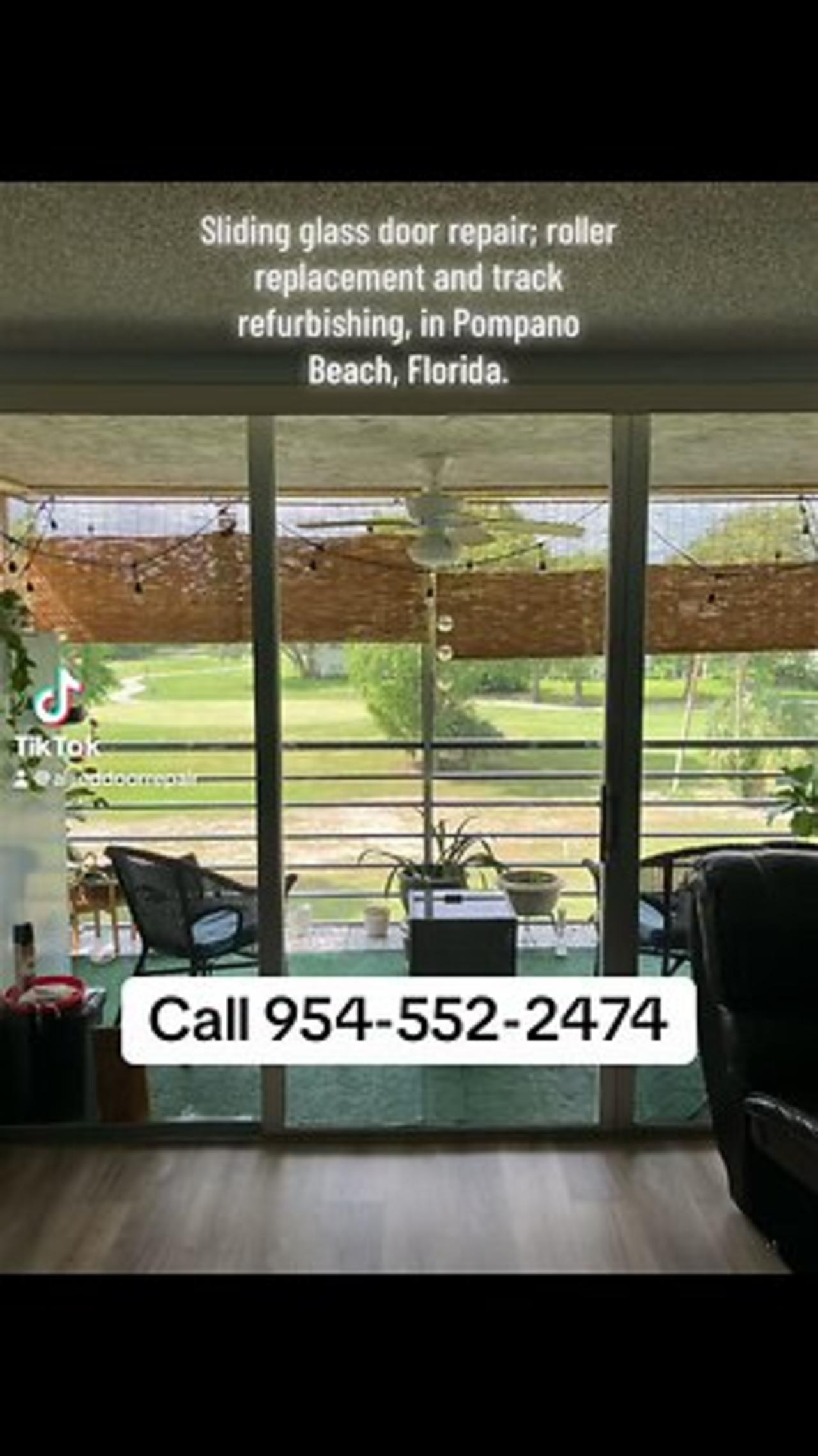 Sliding glass door repair; roller replacement - One News Page VIDEO
