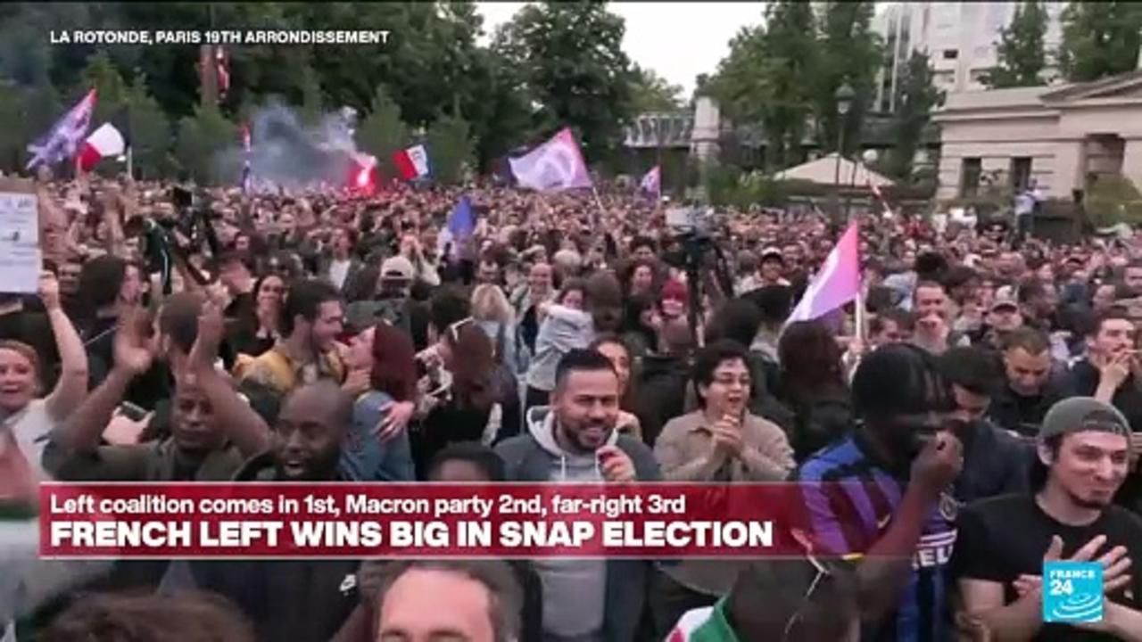 French left-wing alliance leads race in - One News Page VIDEO
