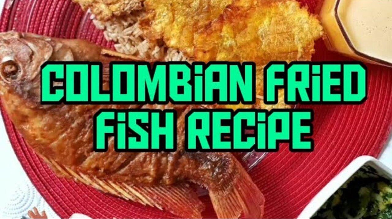 Colombia Women Fried Whole Fish Recipe (2024) - One News Page VIDEO