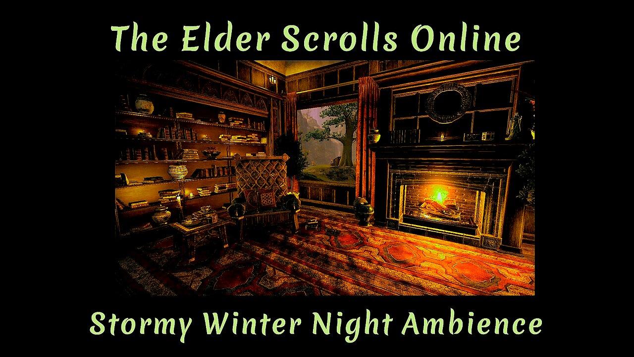 THE ELDER SCROLLS ONLINE - Stormy Winter Night - One News Page VIDEO