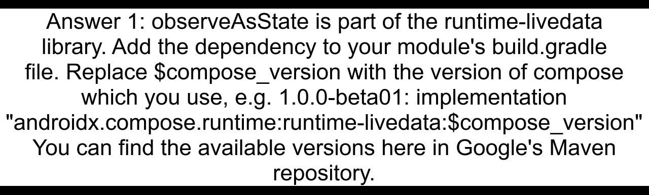 Jetpack Compose Unresolved reference - One News Page VIDEO Jetpack Compose Unresolved reference - One News Page VIDEO