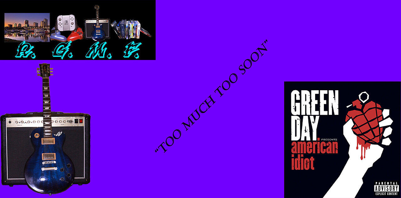 Green Day - Too Much Too Soon Guitar Cover - One News Page VIDEO