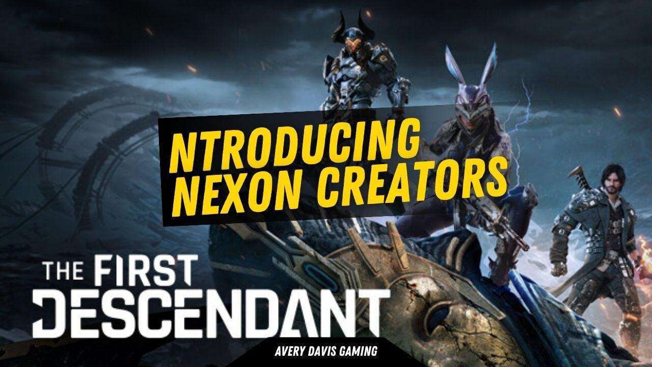 Introducing Nexon Creators for The First - One News Page VIDEO