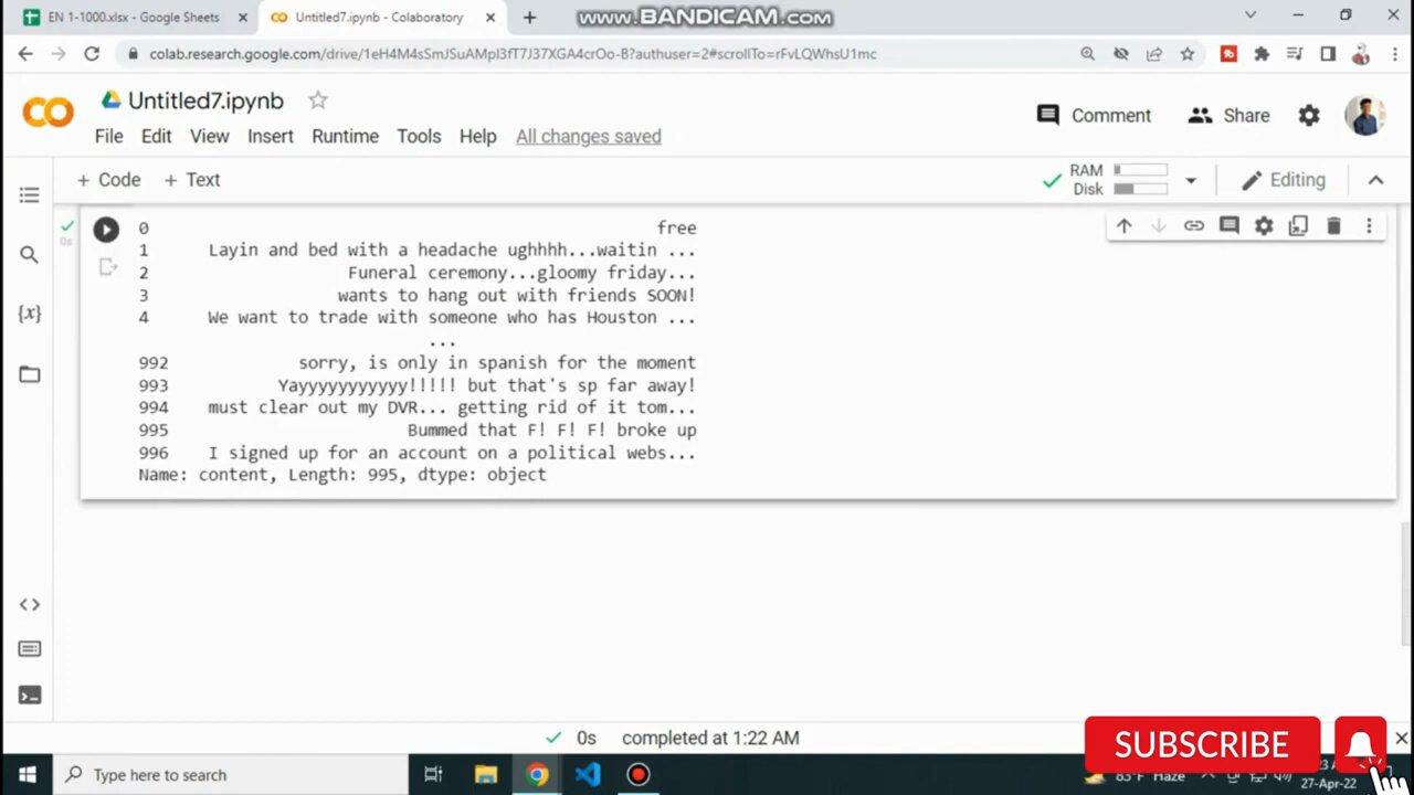 How to clean Dataset Using Python with few step - One News Page VIDEO