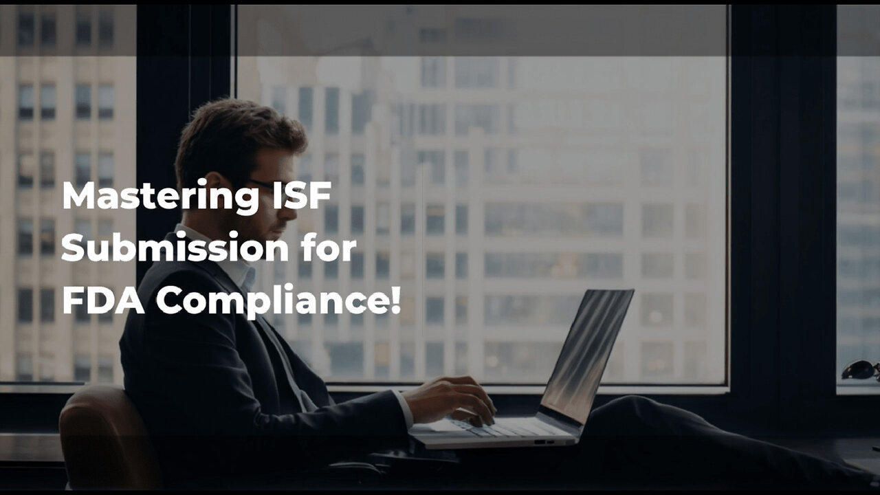 Mastering the ISF Submission Process: Navigating - One News Page VIDEO