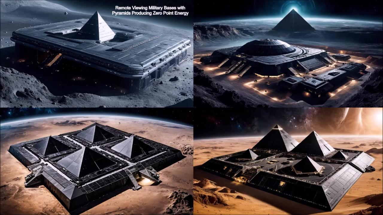 Remote Viewing Military Bases with Pyramids - One News Page VIDEO