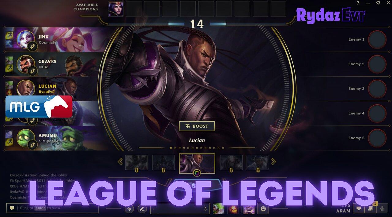 League of Legends | RydazZ | Come Tune In Guys - One News Page VIDEO