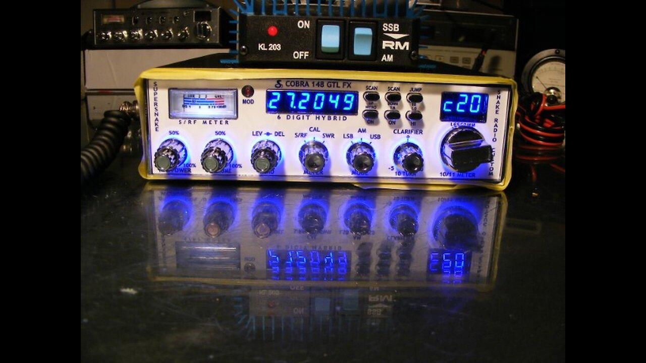 LIVE RESTORATIVE WORK ON CLASSIC COBRA CB RADIOS - One News Page VIDEO