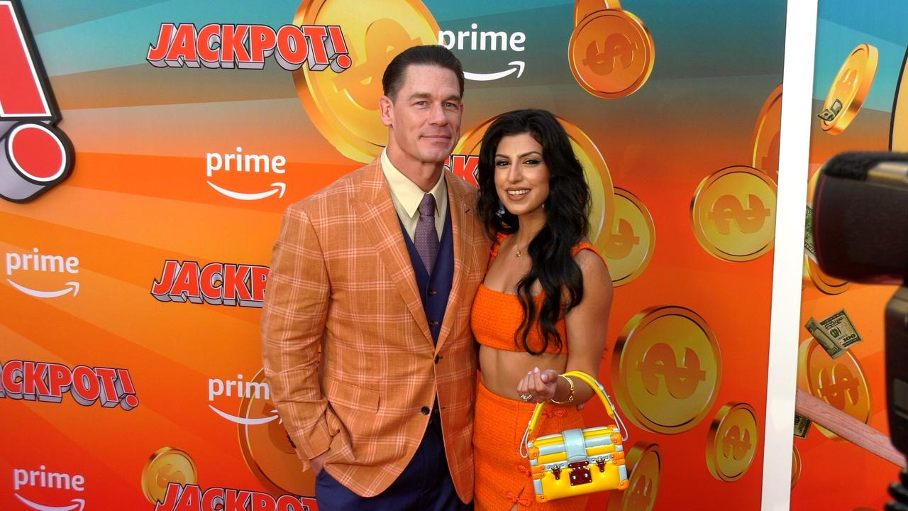 John Cena and Shay Shariatzadeh attend the red - One News Page VIDEO