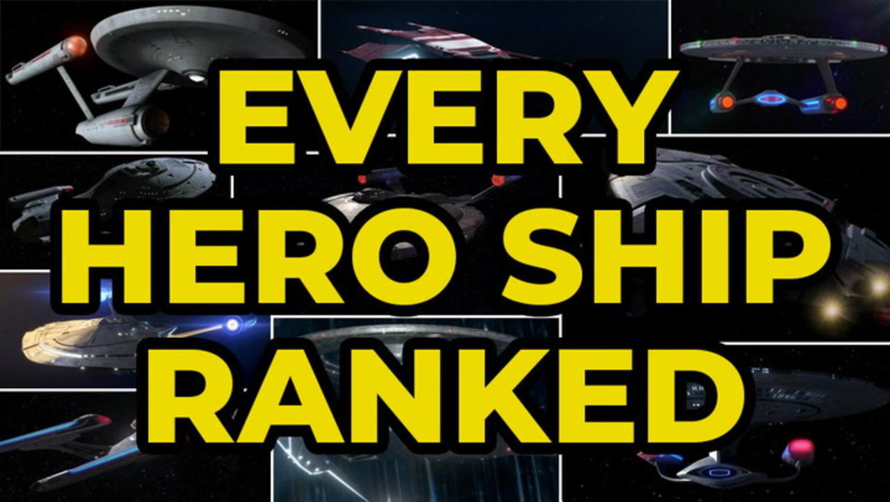 Star Trek: Every Hero Ship Ranked Worst To Best - One News Page VIDEO