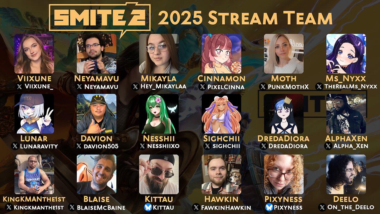 KMAN Returning To The 2025 SMITE STREAM TEAM | - One News Page VIDEO
